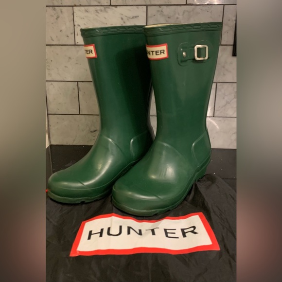 Hunter | Shoes | Hunter Boots In Hunter Green | Poshmark